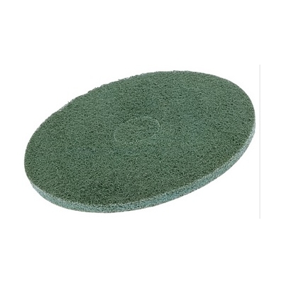 14" Green Buffing Floor Pads (Pack Of 5) - Pakex
