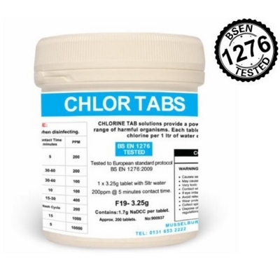 ChlorineTablets - 200 Per Tub - Pakex